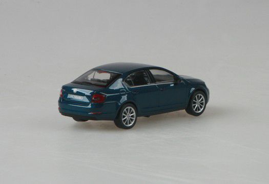 Abrex 1:43 Škoda Octavia III (2012) - Lava Blue Metallic 143AB-026KJ