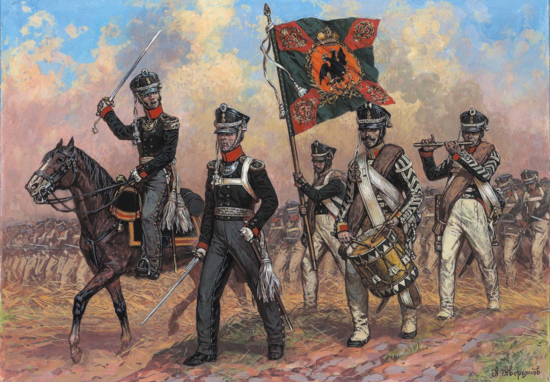 Zvezda 1:72 Russian Line Infantry (1812-1814) 6815