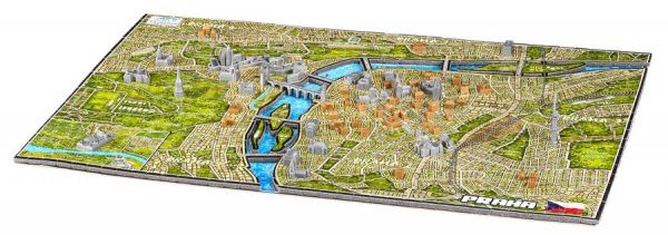 4D Cityscape 4D City Puzzle - Praha 40062