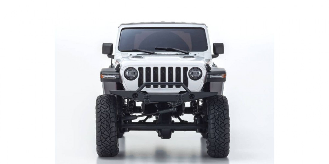 Kyosho Mini-Z 4x4 Jeep Wrangler Rubicon (Bright White) 32521W