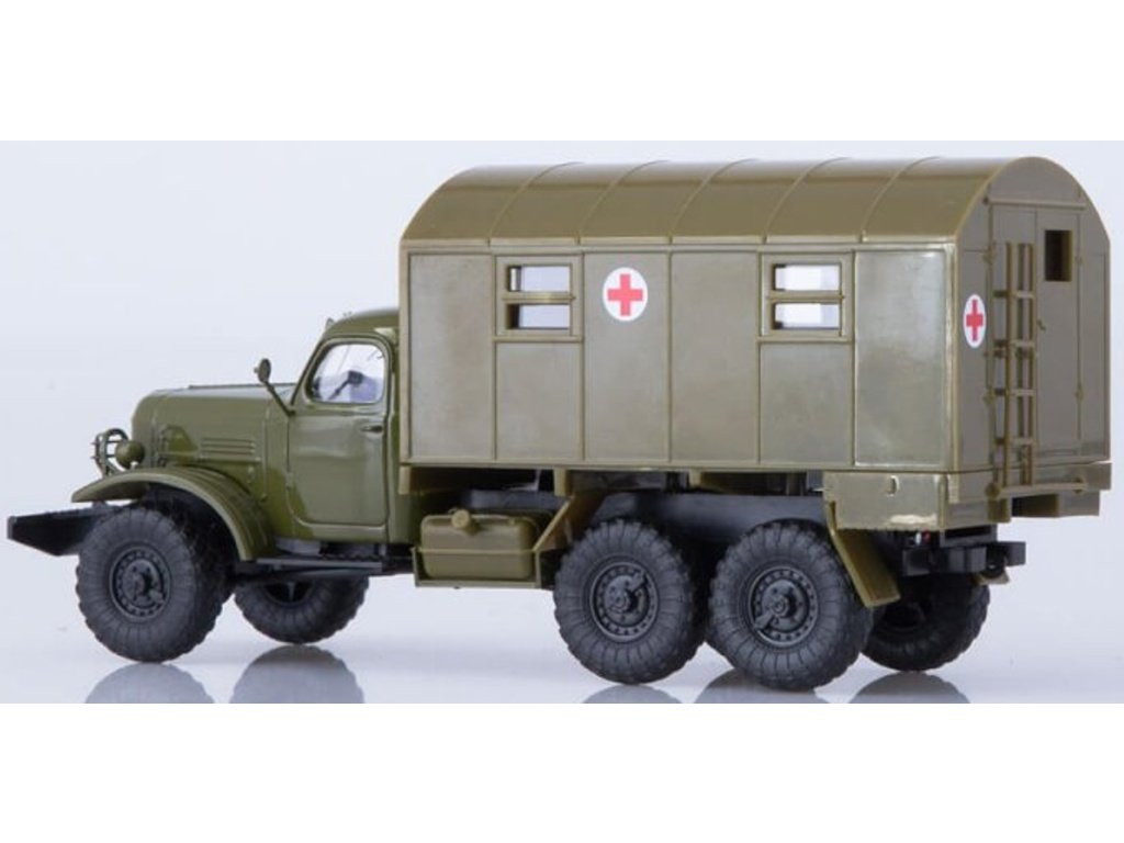 Modimio 1:43 ZIL-157 Truck KUNG Ambulance, Soviet Army TR1040