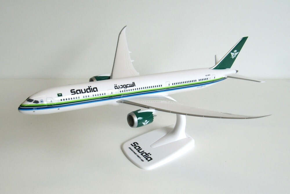 PPC Holland 1:200 Boeing 787-10, Saudi Arabian Airlines, 1970s Saudia ...