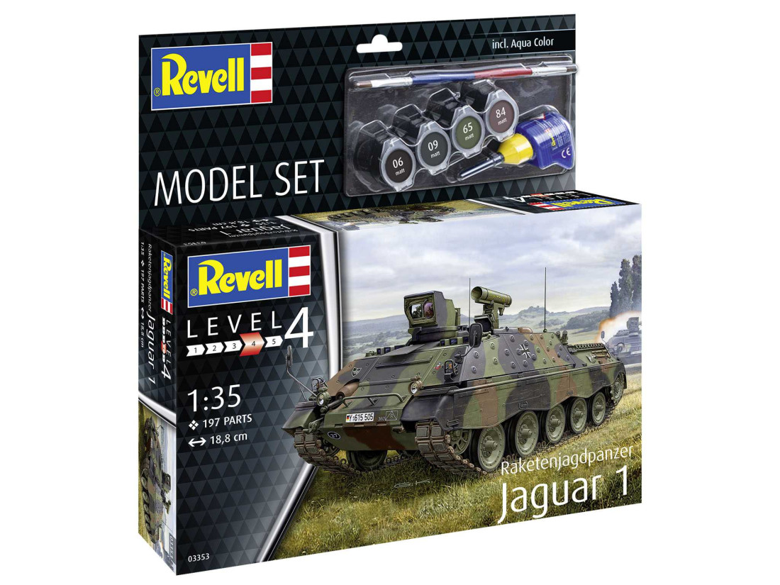 Revell 1:35 Raketenjagdpanzer Jaguar 1 (Model Set) 463353